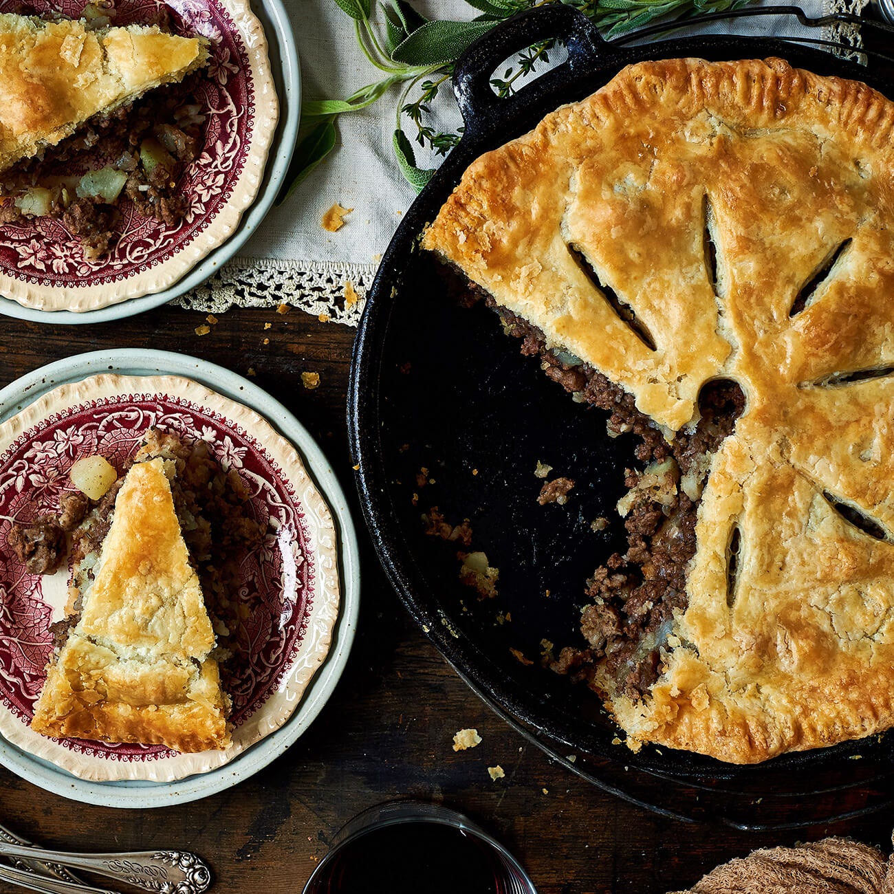 Savory Supper Pie | King Arthur Baking