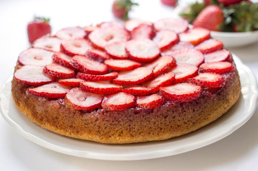Strawberry Almond Flour Cake | King Arthur Baking Strawberry Almond Flour Cake | King Arthur Baking