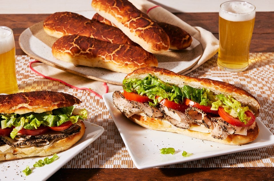 Dutch Crunch Rolls Recipe | King Arthur Baking