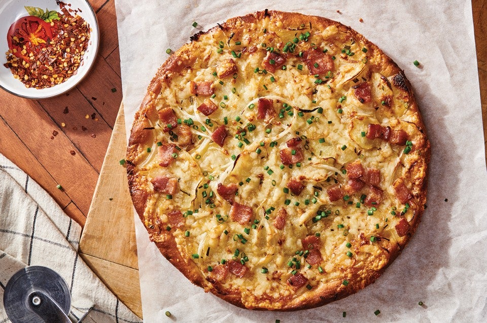 Loaded Baked Potato Pizza Recipe | King Arthur Baking