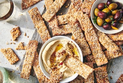 Crunchy Crackers Recipe | King Arthur Baking